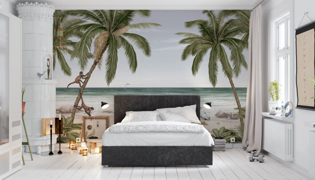 Bounty beach - wall mural by a tropical beach. Enjoy the views!
